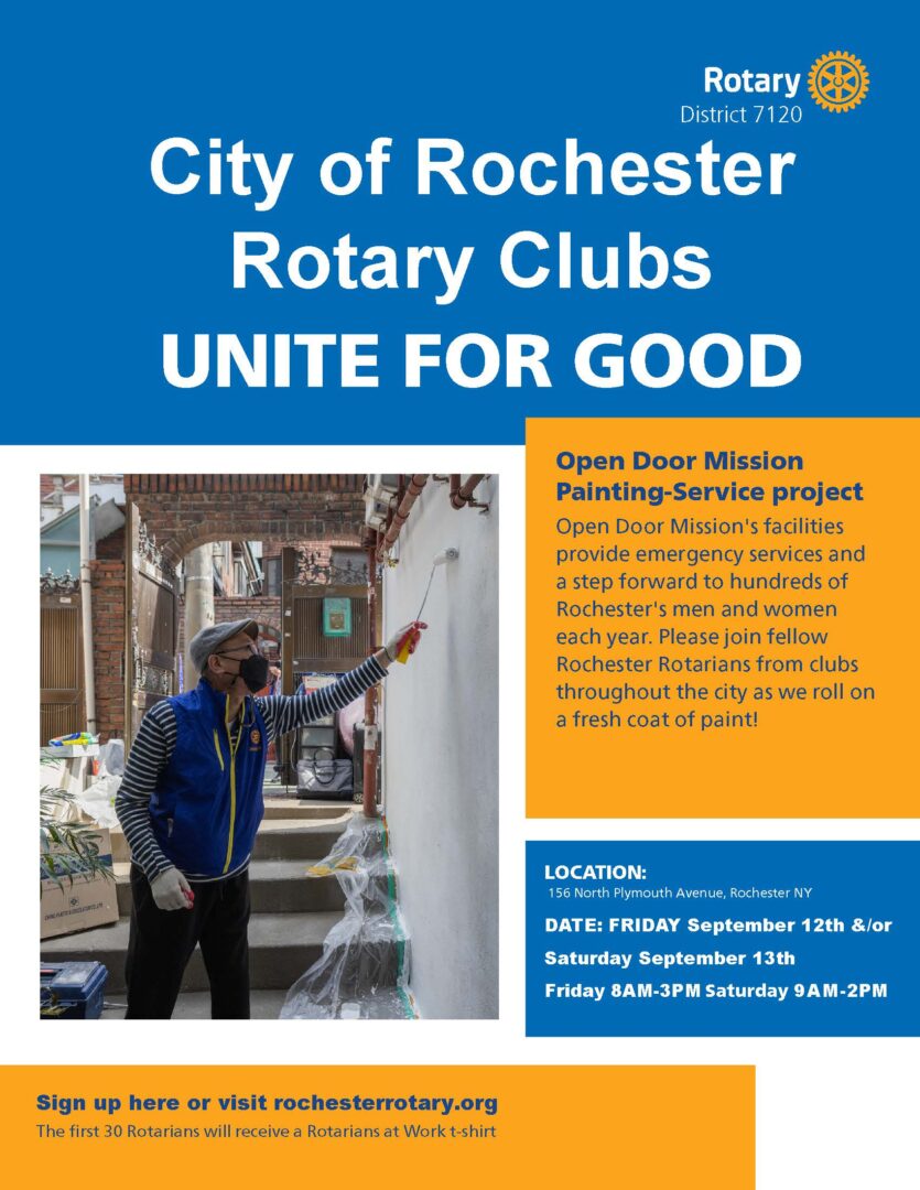 City Of Rochester Rotary Clubs – Volunteer Opportunity | Rochester Rotary